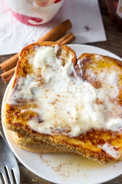 Eggnog French Toast - Just so Tasty