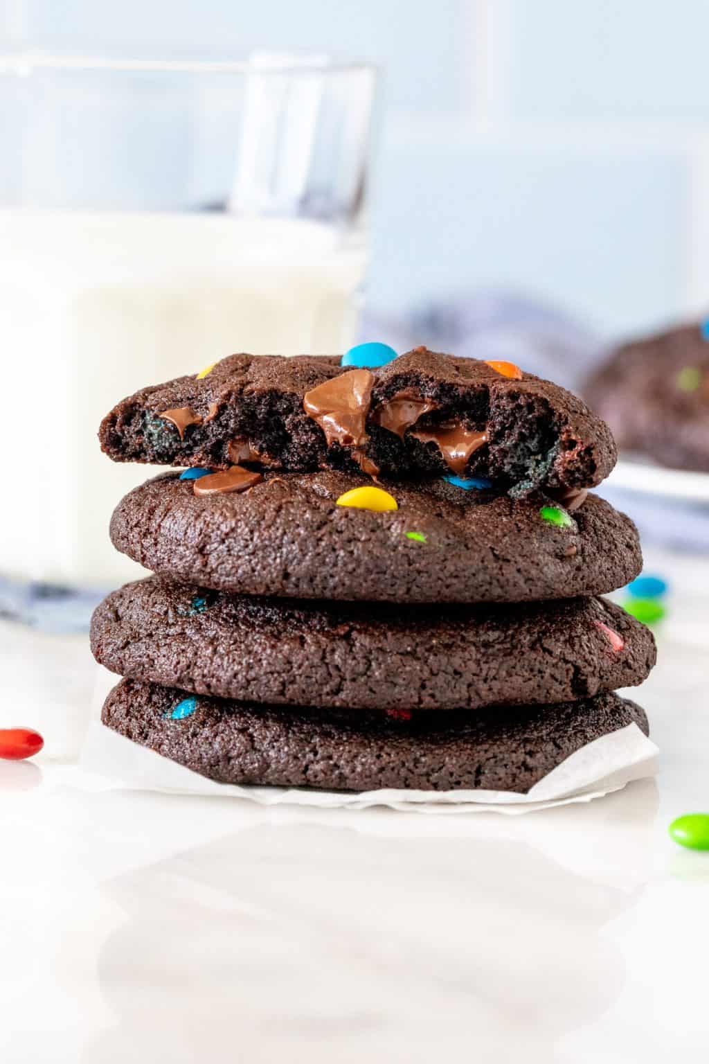 M&M Chocolate Cookies - Just so Tasty