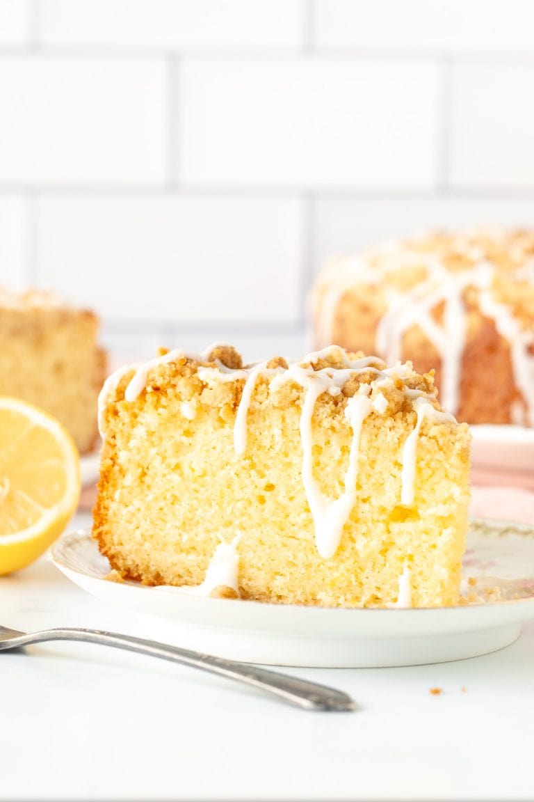 Lemon Coffee Cake - Just so Tasty