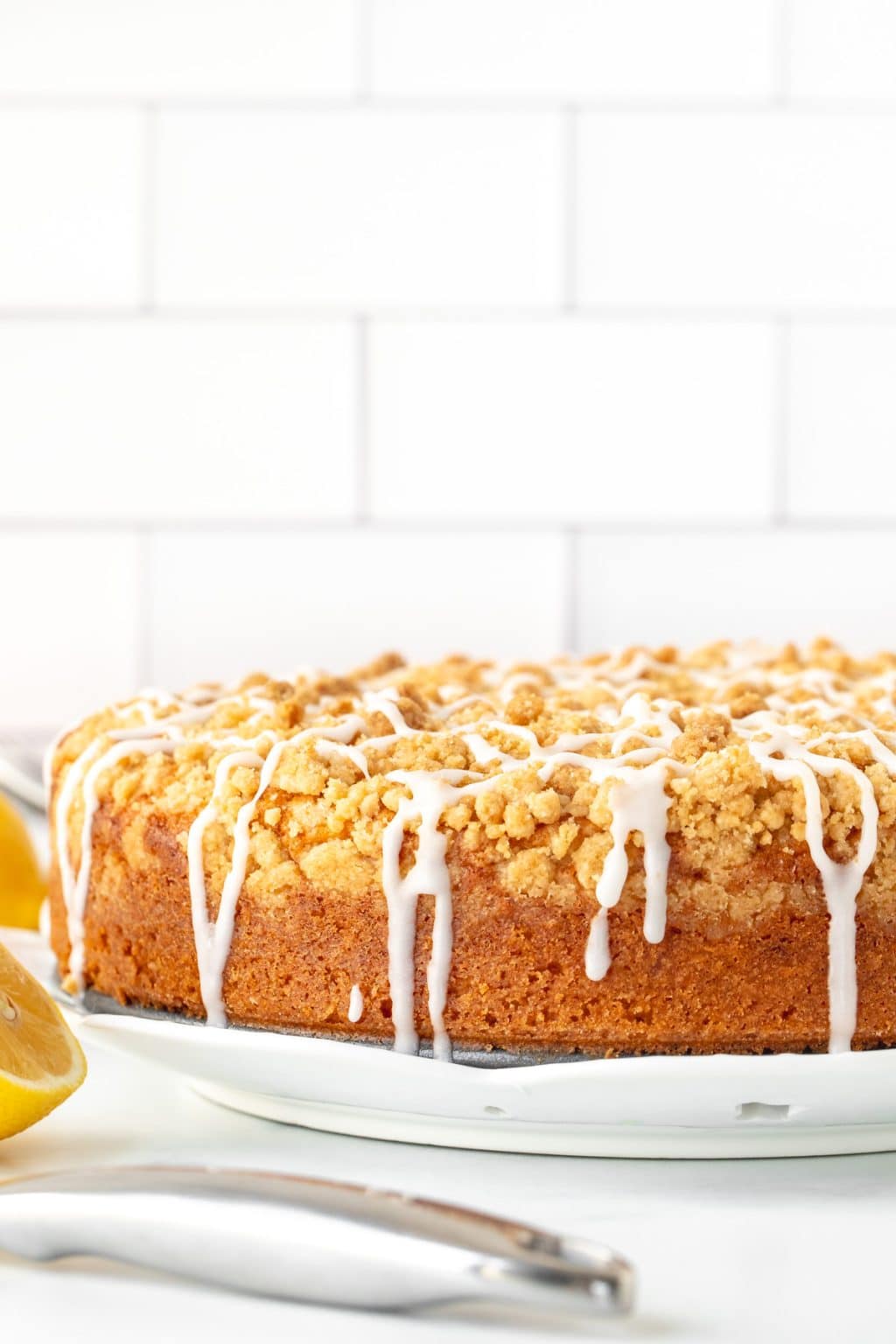Lemon Coffee Cake - Just so Tasty