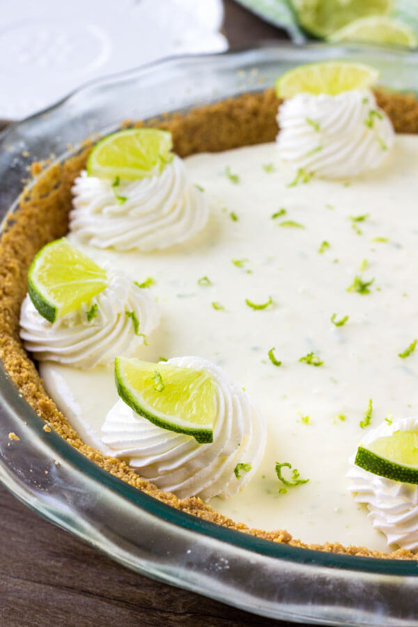 No Bake Key Lime Pie - Just so Tasty
