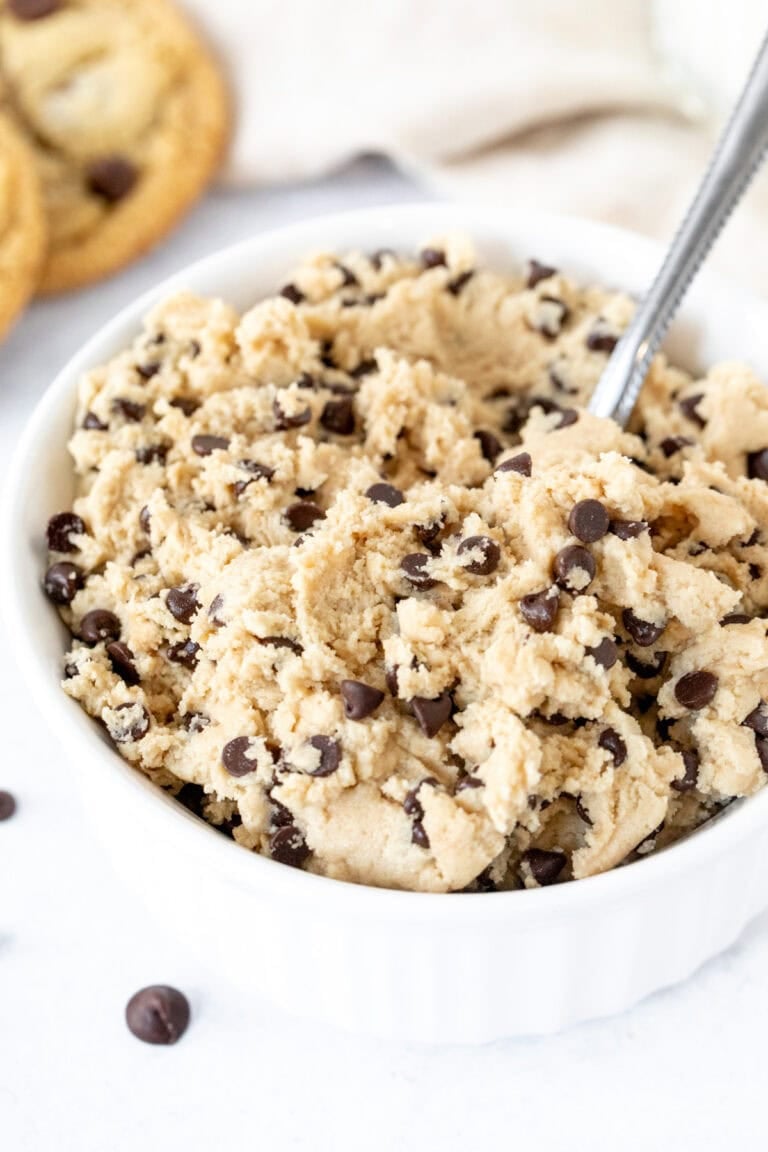 Edible Cookie Dough - Made without Eggs & 100% Safe to Eat!