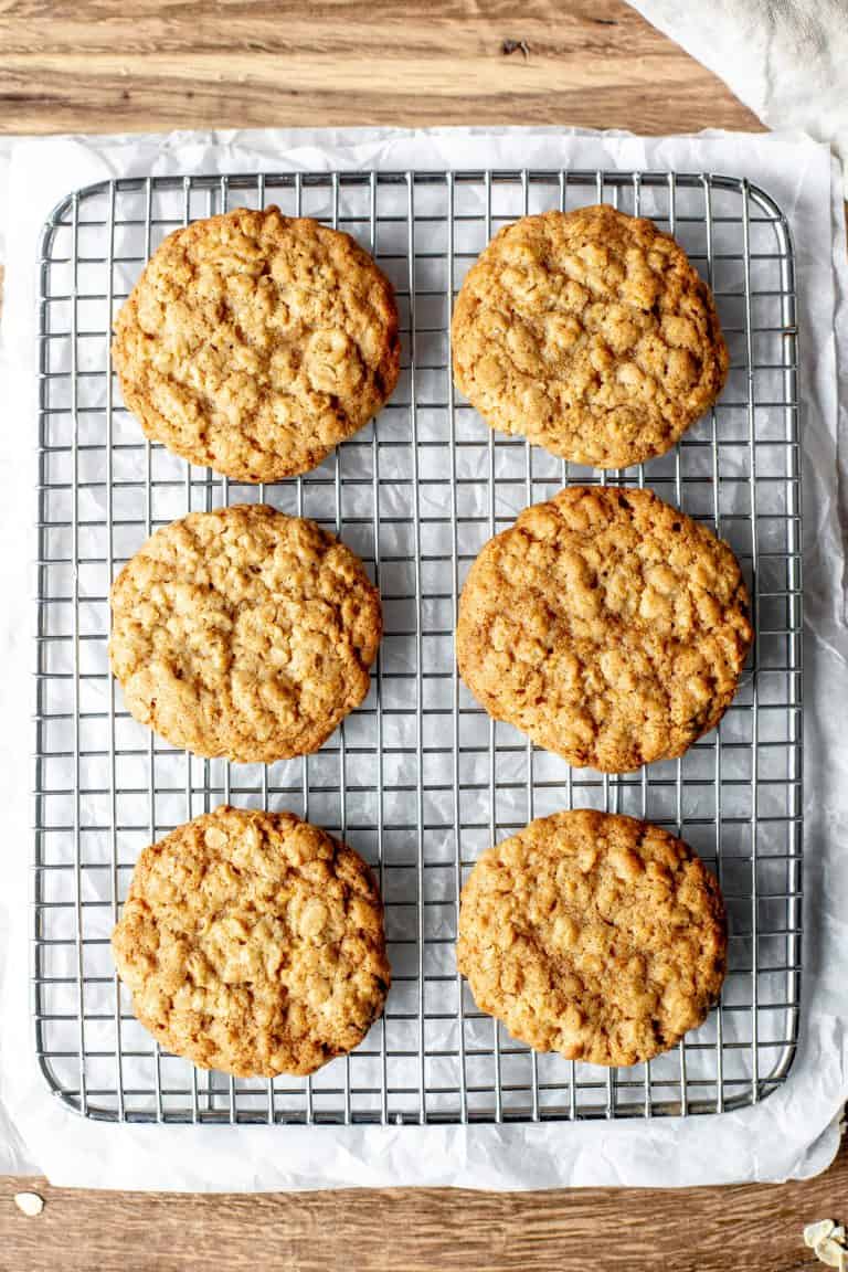 Chewy Oatmeal Cookies - Just so Tasty