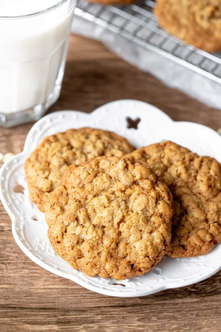 Chewy Oatmeal Cookies - Just so Tasty