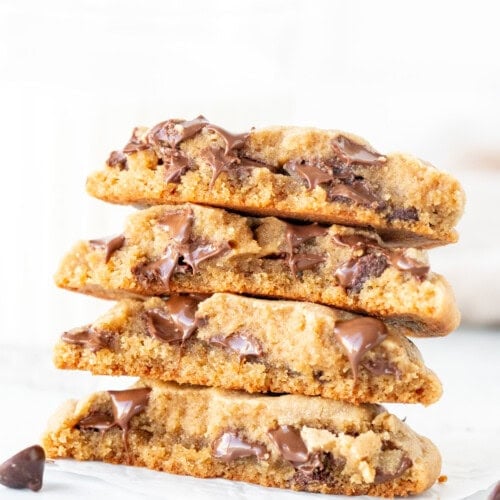 Peanut Butter Chocolate Chip Cookies - Just so Tasty