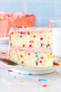 Funfetti Cake - From Scratch & Filled with Sprinkles! - Just so Tasty