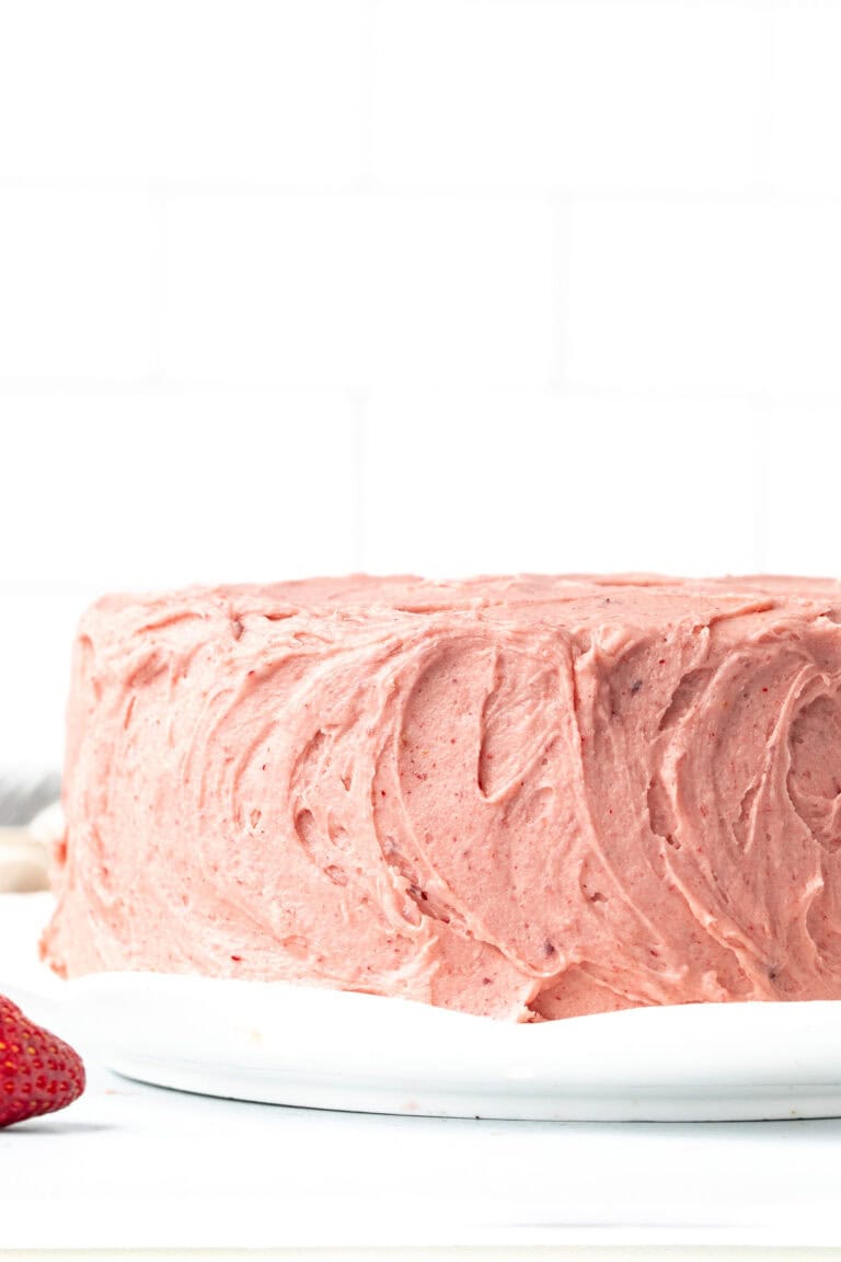 Strawberry Layer Cake - Just so Tasty