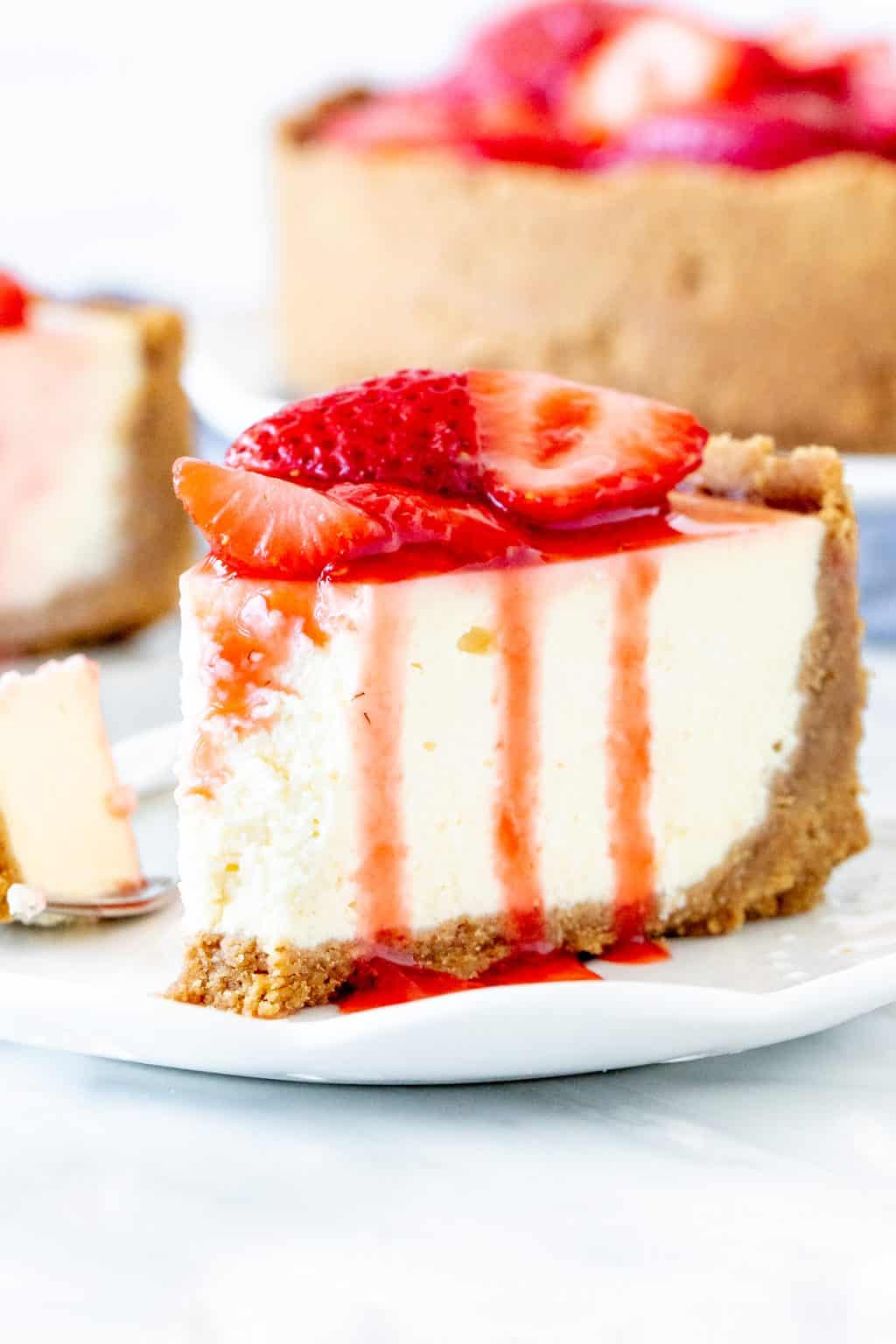 Strawberry Cheesecake - Just so Tasty