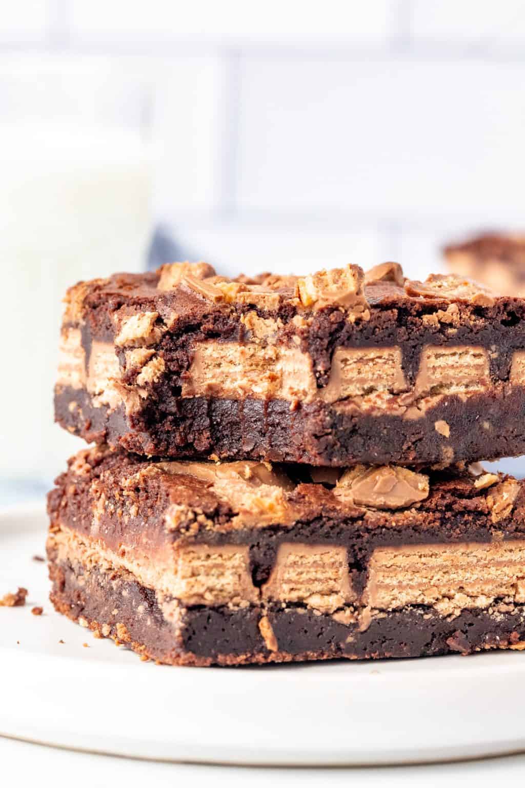 Kit Kat Brownies - Just so Tasty
