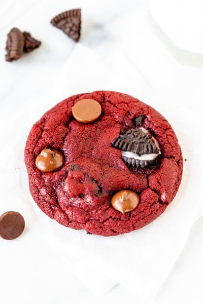 Oreo Red Velvet Cookies - Just so Tasty