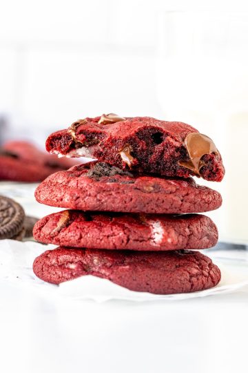 Oreo Red Velvet Cookies - Just so Tasty