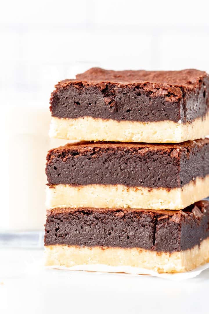 Shortbread Brownies - Just so Tasty