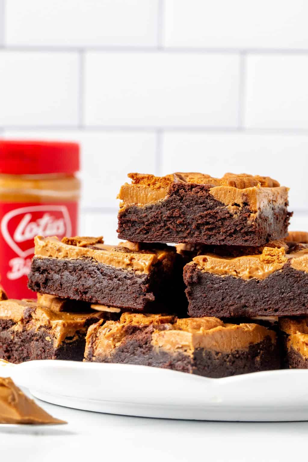 Biscoff Brownies - Just so Tasty