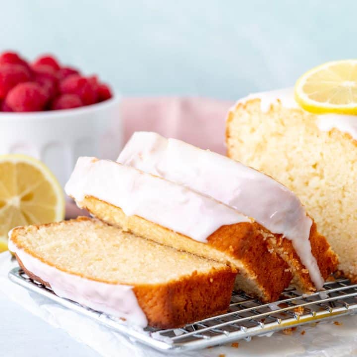 Lemon Loaf - Super Moist & Drizzled with Glaze - Just so Tasty