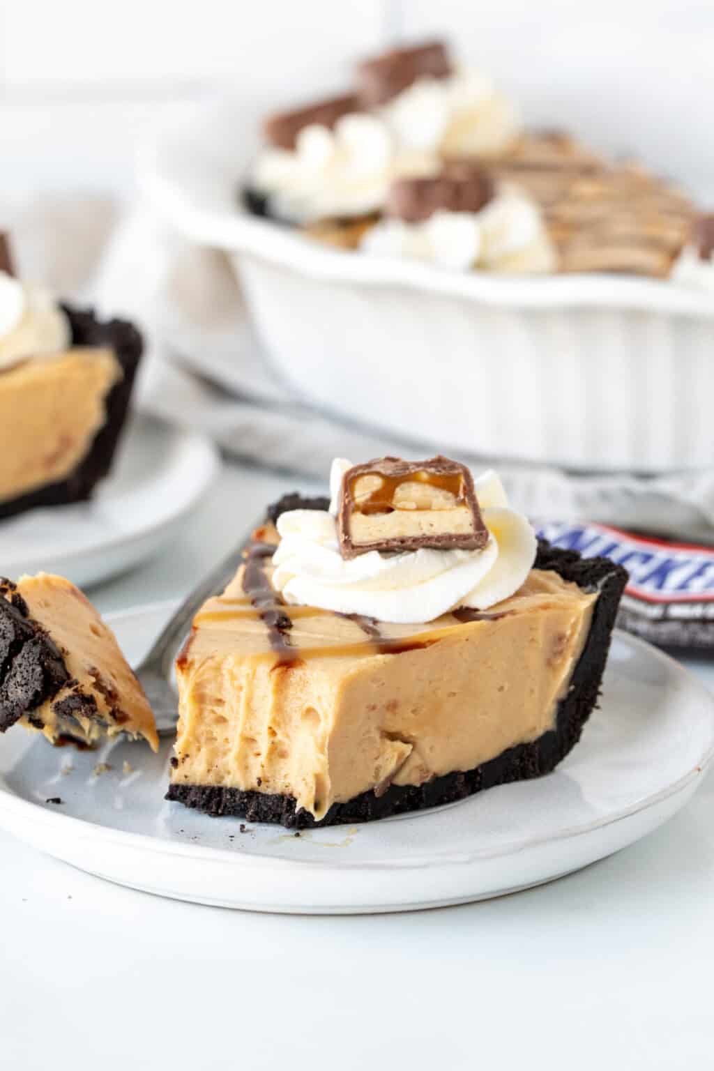 Snickers Pie - Just so Tasty