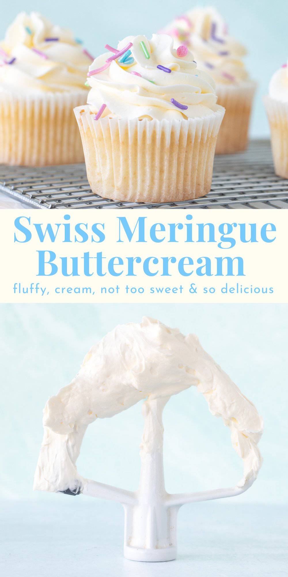Swiss Meringue Buttercream - Just so Tasty