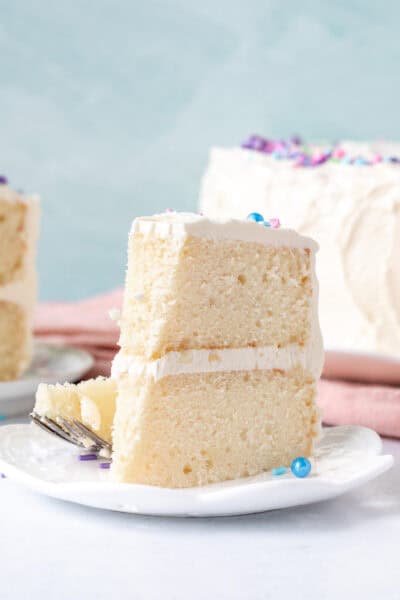 Perfect White Cake - Just so Tasty