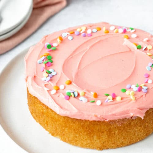 Mini Vanilla Cake - Just so Tasty