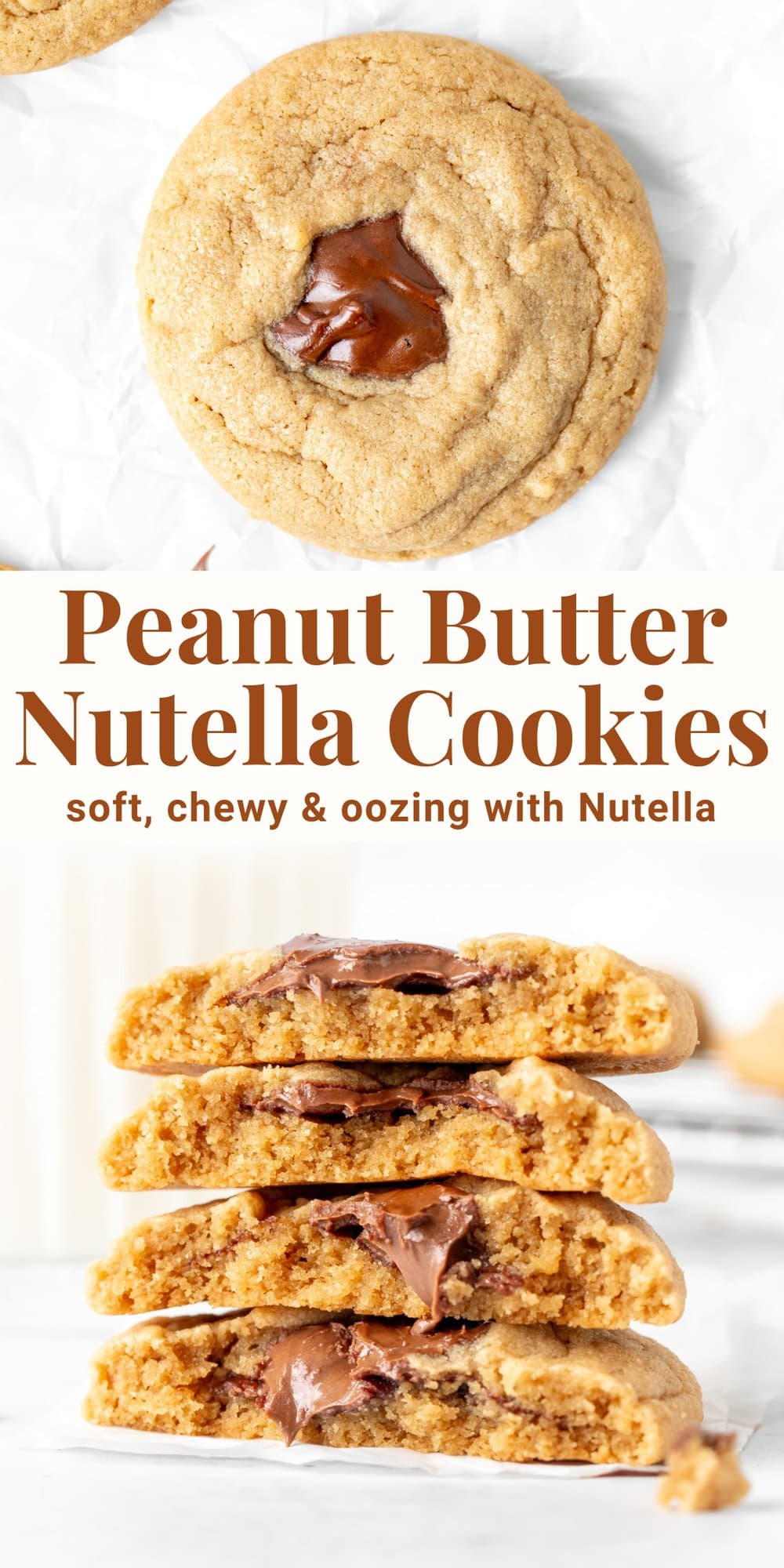 Peanut Butter Nutella Cookies Just So Tasty
