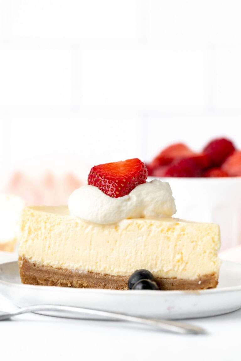 Small Batch Cheesecake - Just so Tasty