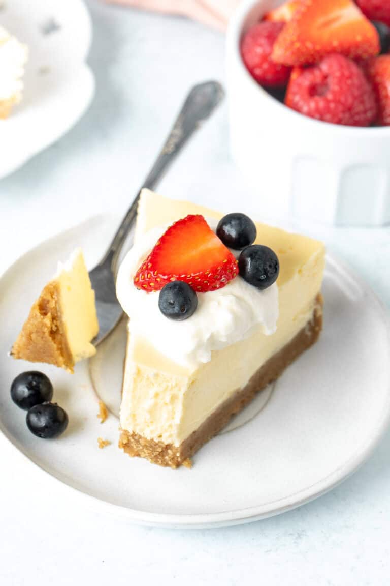 Small Batch Cheesecake - Just so Tasty