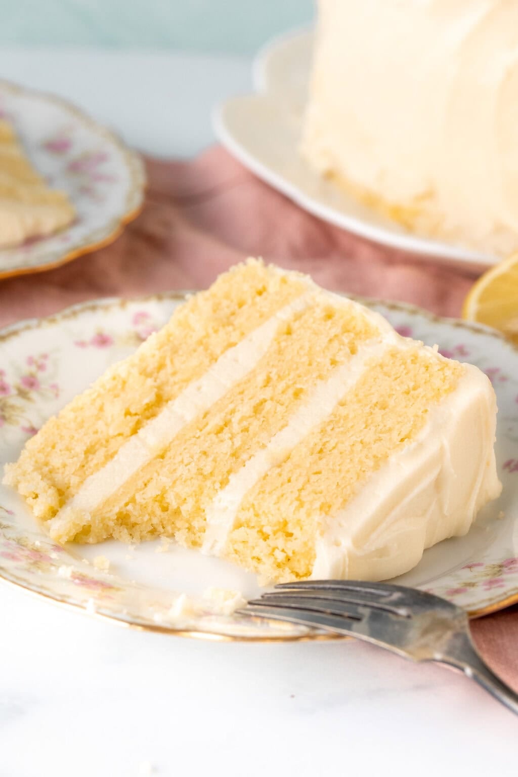 Lemon Layer Cake - Just so Tasty