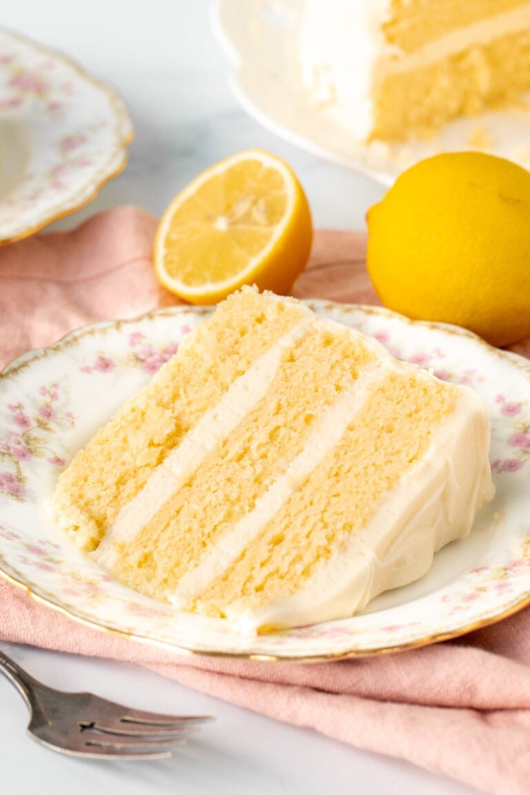 Lemon Layer Cake - Just so Tasty
