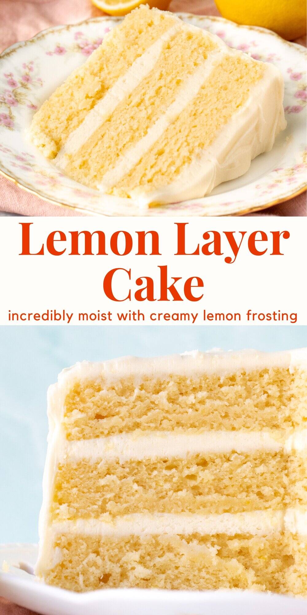 Lemon Layer Cake - Just so Tasty