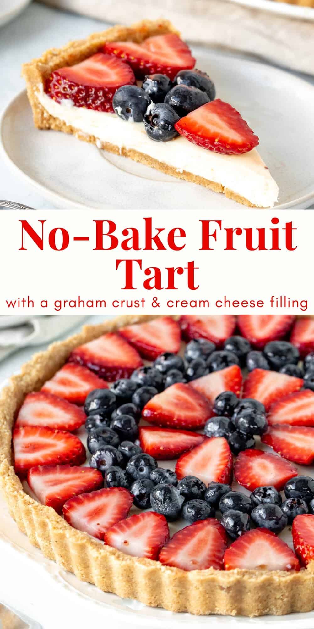 No Bake Fruit Tart - Just so Tasty