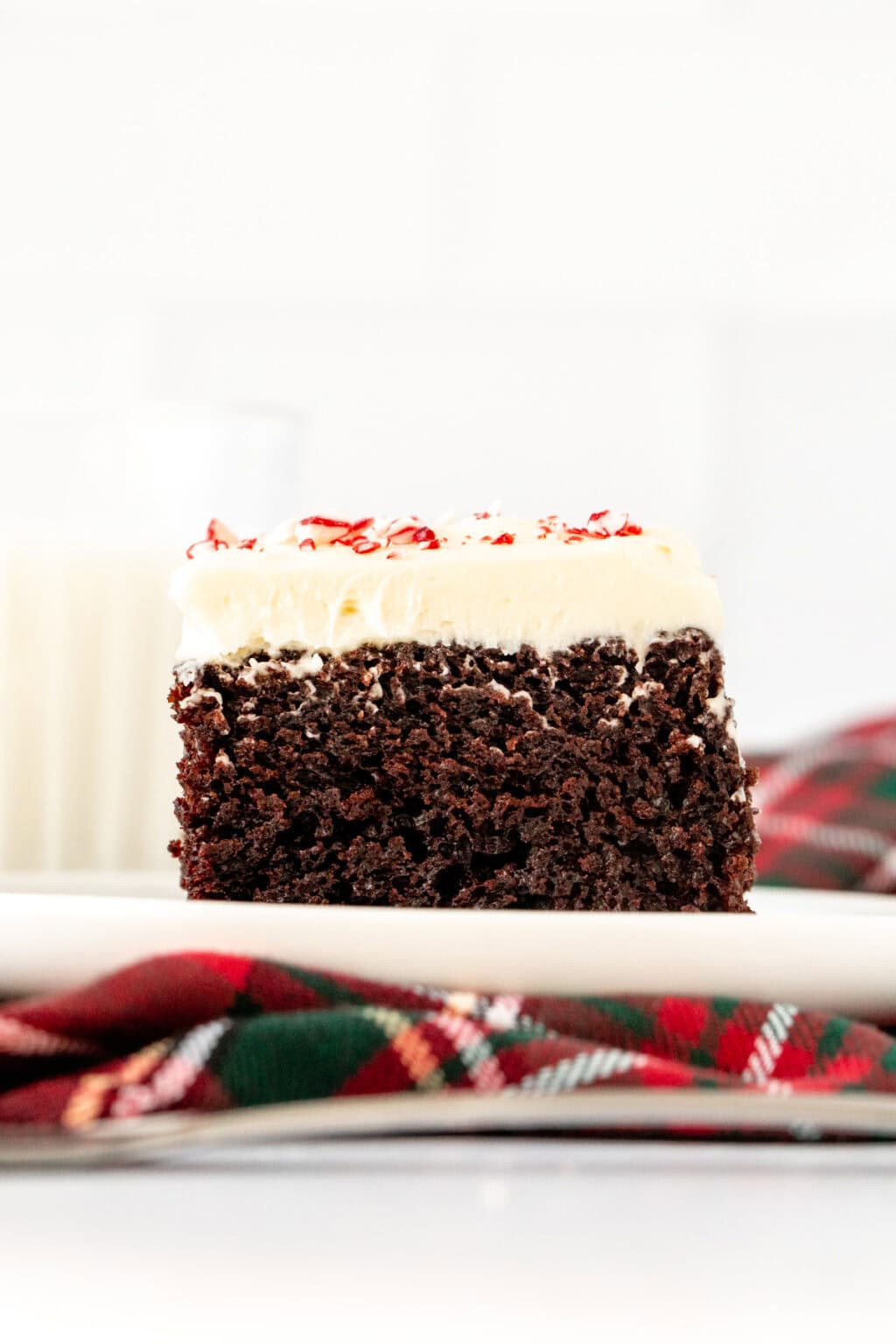 Peppermint Bark Cake - Just so Tasty