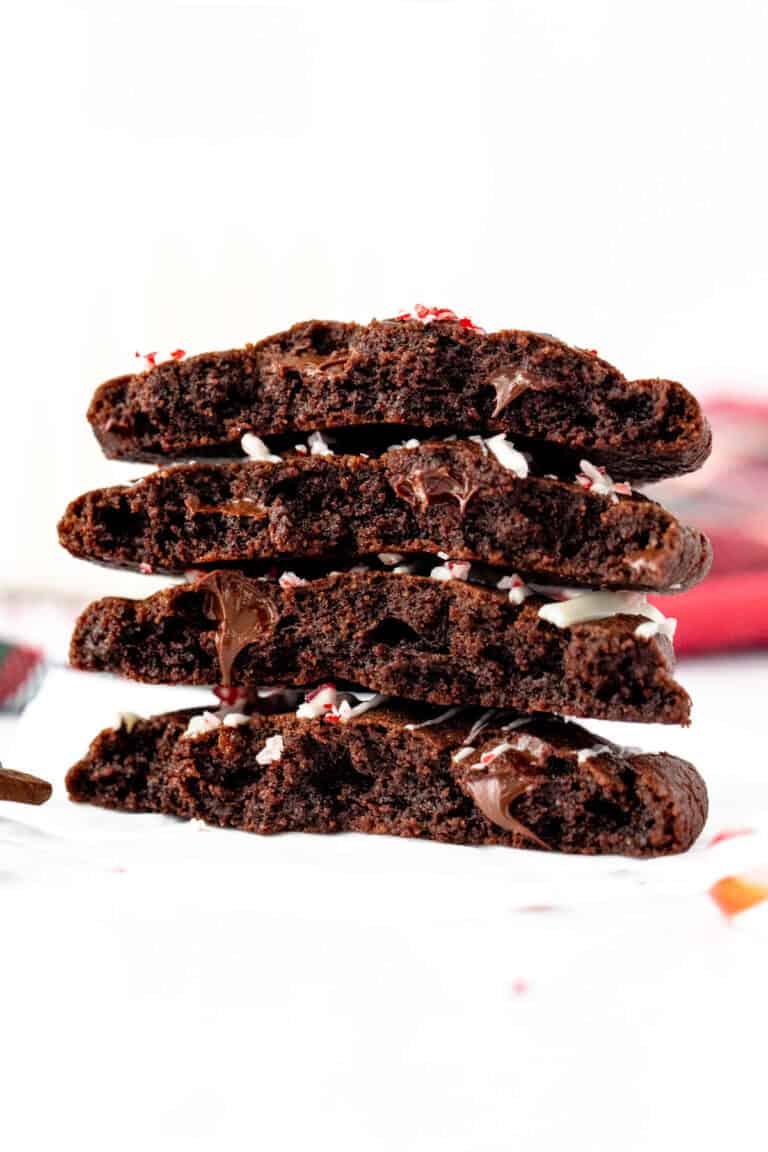 Peppermint Mocha Cookies - Just so Tasty