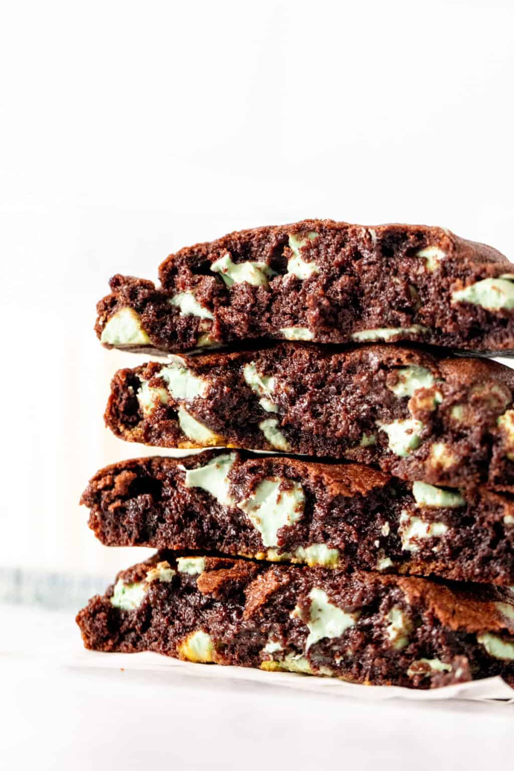 Mint Chip Chocolate Cookies - Just so Tasty